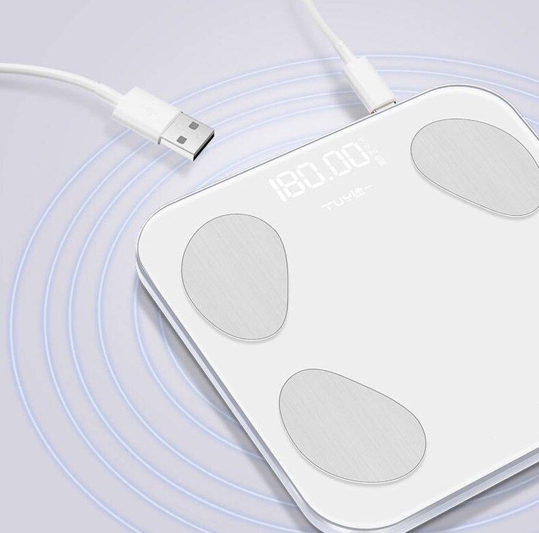 Bluetooth smart kropsvægt libra vægte tilt elektro... – Grandado