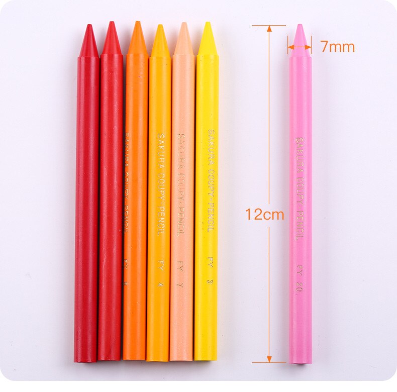 1Set Sakura 12/18/24/30/48/60 Color Iron Box Erasa... – Grandado