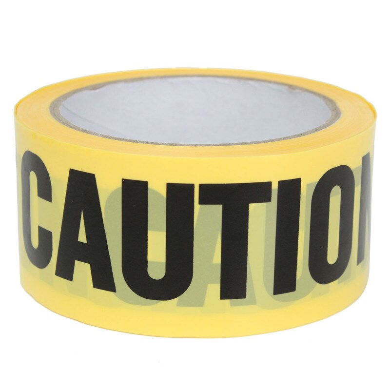 25mx5cm Roll Yellow Caution Tape for Safety Barrie... – Vicedeal