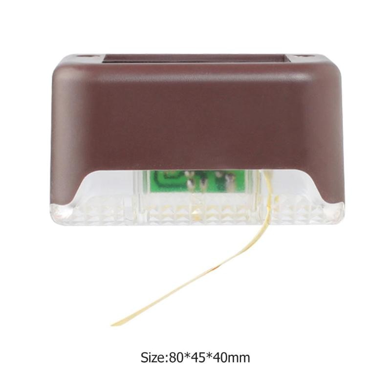 4 Pcs IP65 Waterdichte Led Trap Licht Zonne-energi... – Vicedeal