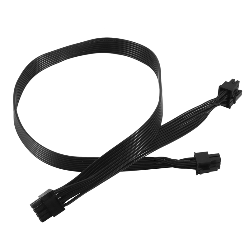 PCI-E 6 Pin to 2 Ports 6+2 Pin Power Supply Cable ... – Grandado