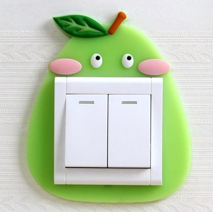 Cartoon Cute Switch Sticker Glow in Dark Wall Stic... – Vicedeal