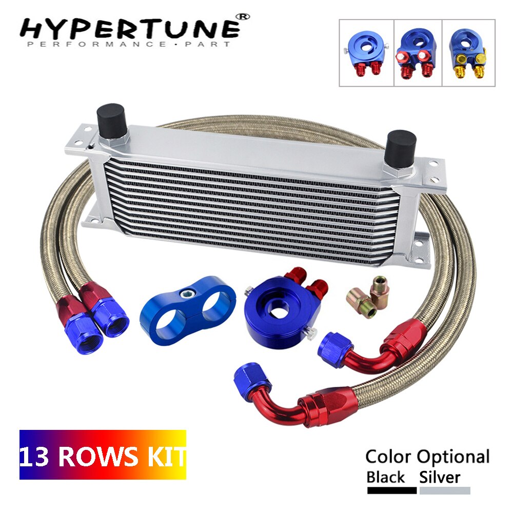 An10 Universal 13 Rows Oil Cooler Kit Oil Filter Vicedeal