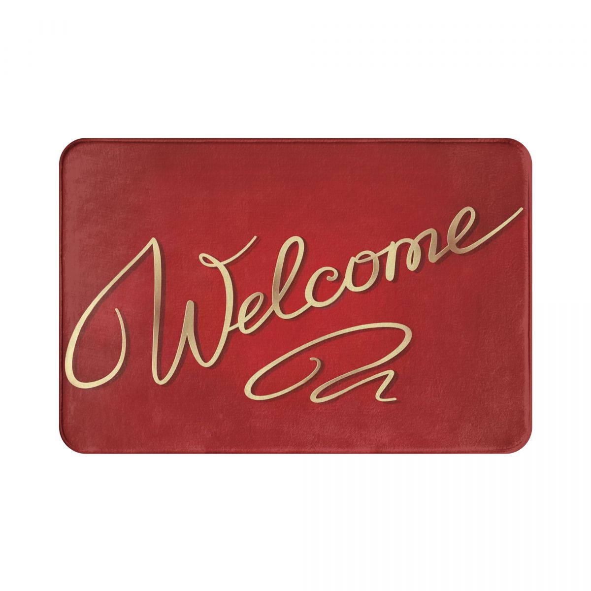 Welcome Lettering Doormat Bedroom Welcome Polyeste... – Grandado