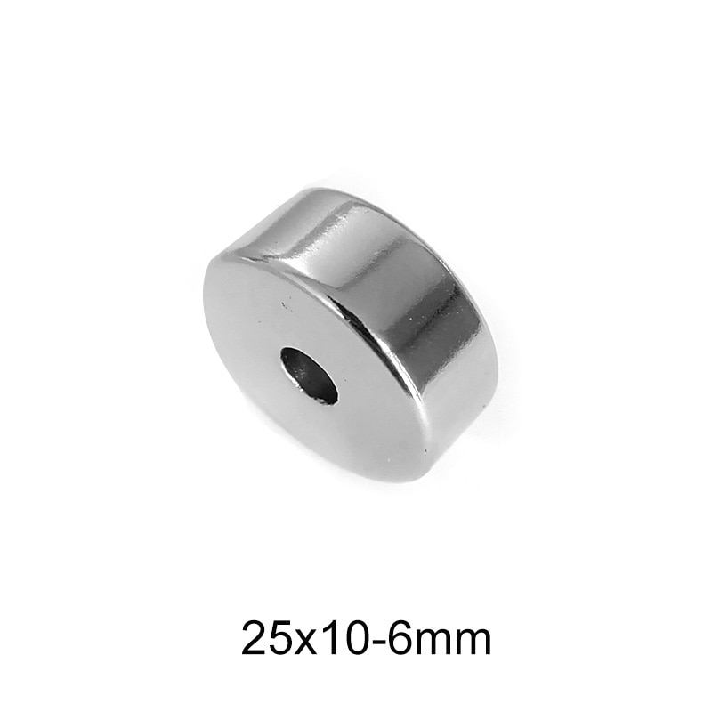 1/2/5/10/15pcs 25x10-6 mm Neodymium Magnet Disc 25... – Grandado