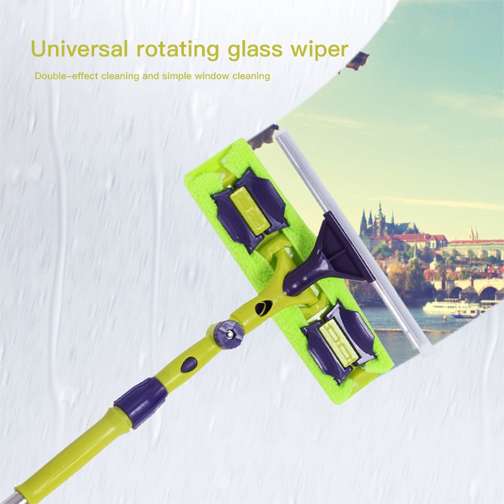 Silicone Glass Cleaning Tool Double-Sided Telescop... – Grandado