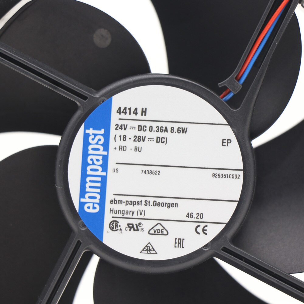 4414H Original ebm-papst axial fan 119 x 119 x 38m... – Grandado