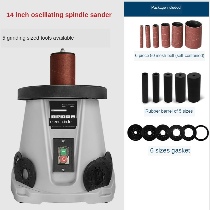 14-Inch Desktop As Oscillerende Spindel Sander Zan... – Vicedeal