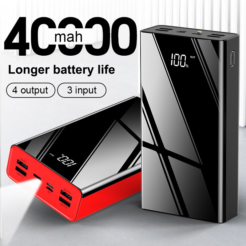 40000Mah Grote Capaciteit Powerbank Lithium Polyme... – Grandado