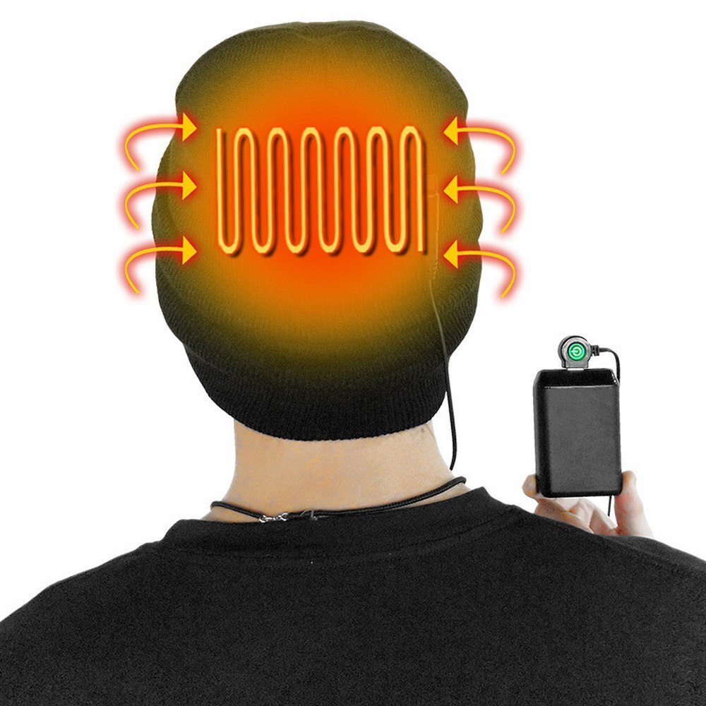 Rechargeable Electric Heated Hat Heated Knitting B... – Vicedeal