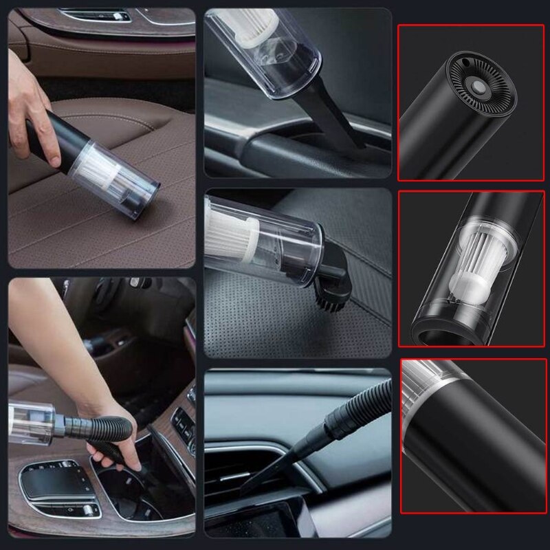 Portable 12V 120W Power Car Vacuum Cleaner Wet Dry... – Vicedeal