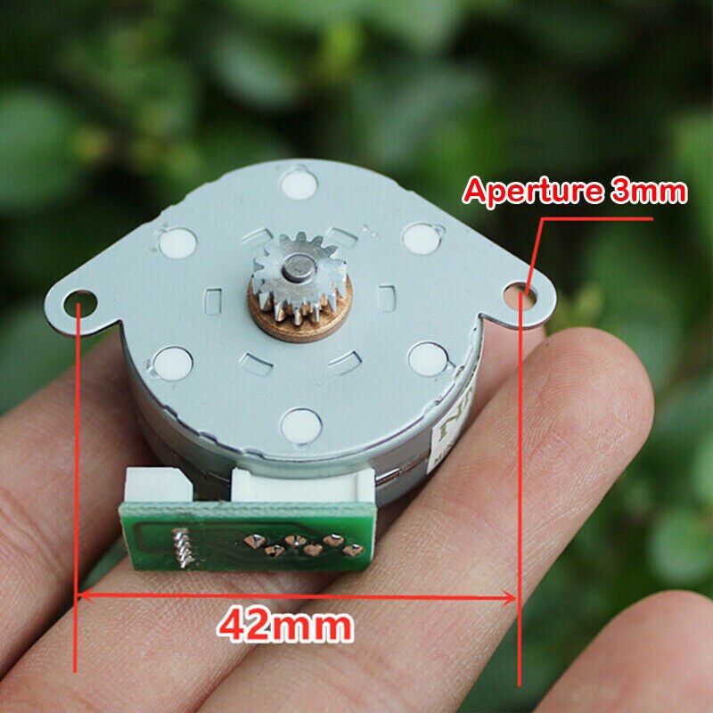Nmb Mini Stepper Motor 2 Phase 4 Wire 35mm Round S Grandado