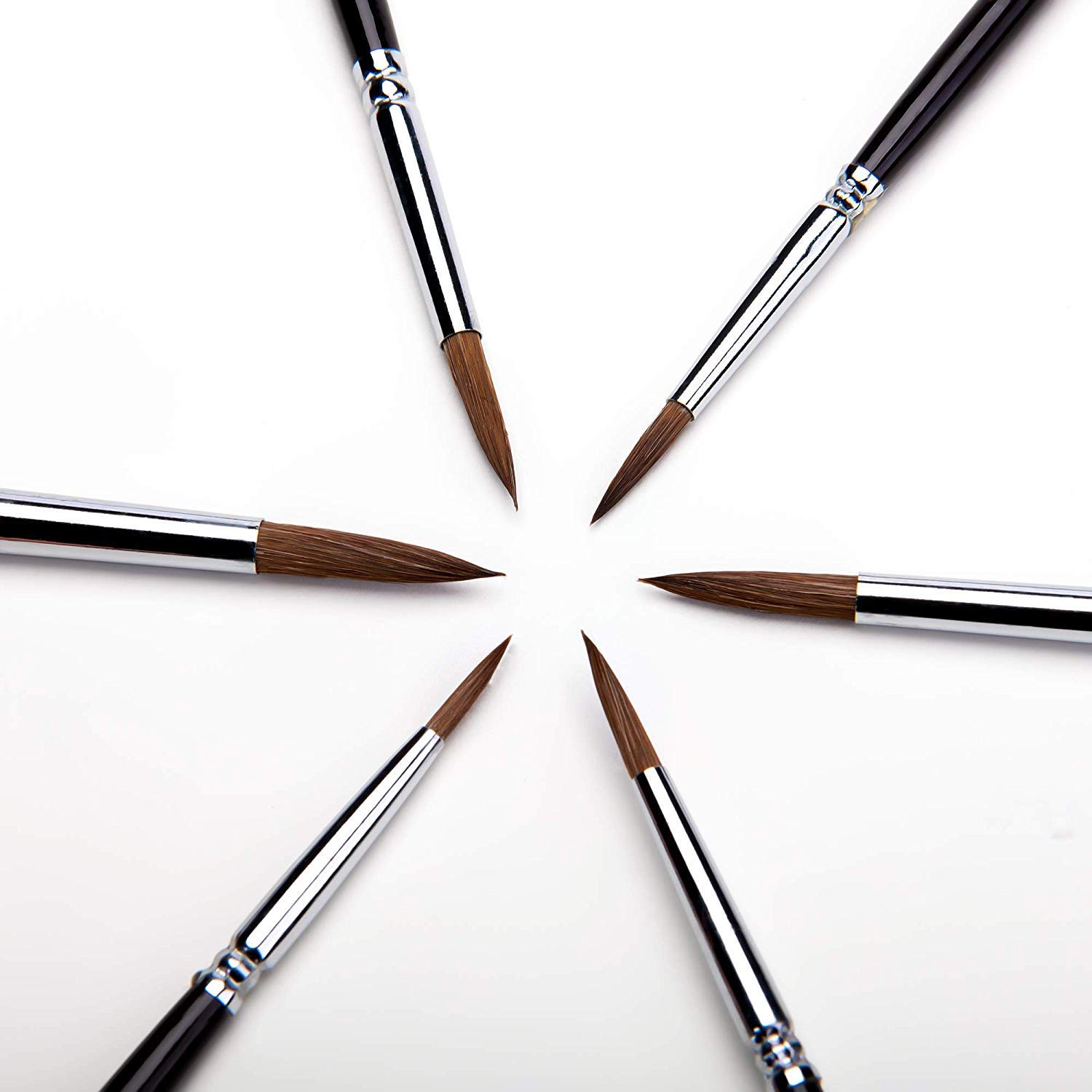 Detail Artist Paint Brushes Miniature Red Sable Ar... – Grandado