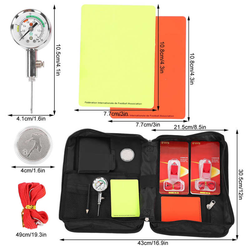 Football Referee Tool Kit Soccer Referee Cards wit... – Grandado