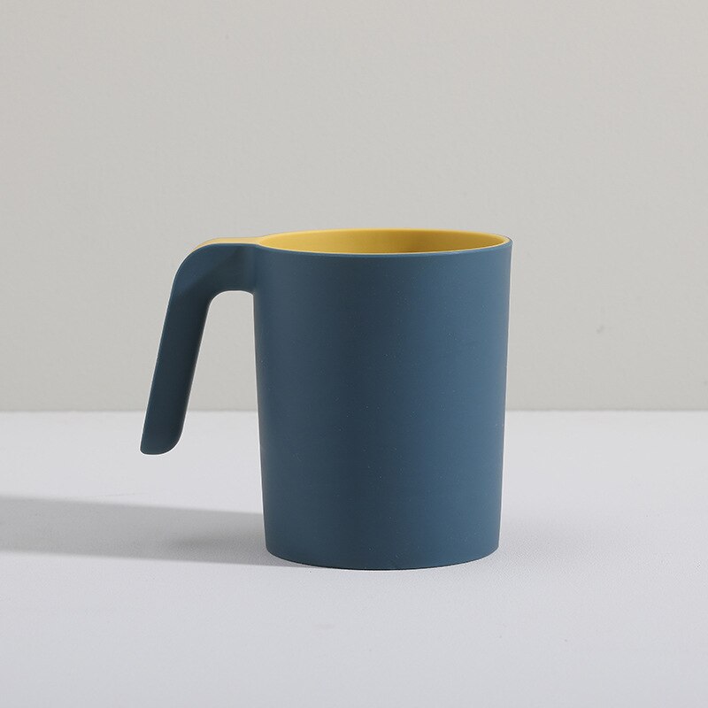 Two-color Mouthwash Cup Simple Handle Washing Cup ... – Vicedeal