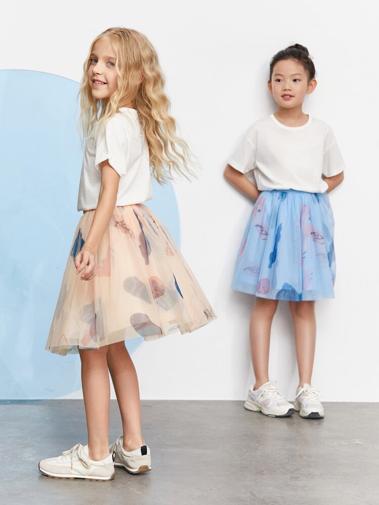 Amii Kids 3-16 Years Skirts for Girls 2022 A-line ... – Grandado
