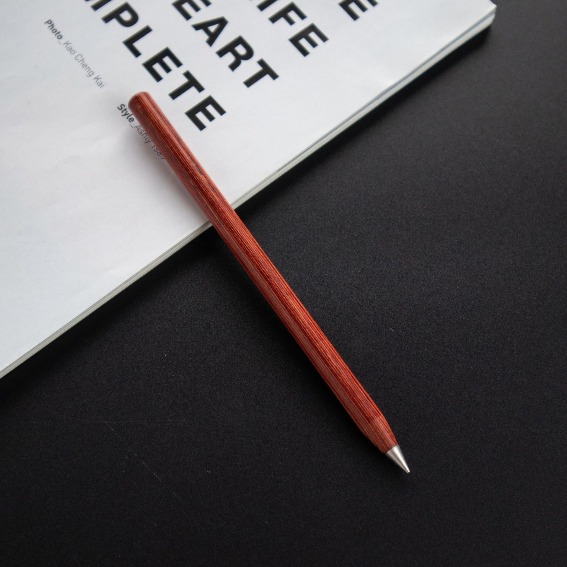 Pluma de escritura eterna de madera sin tinta ilim... – Vicedeal