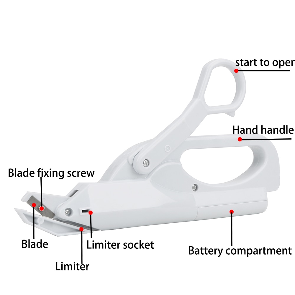 Electric Scissors Battery-Operated Handheld Home U... – Grandado