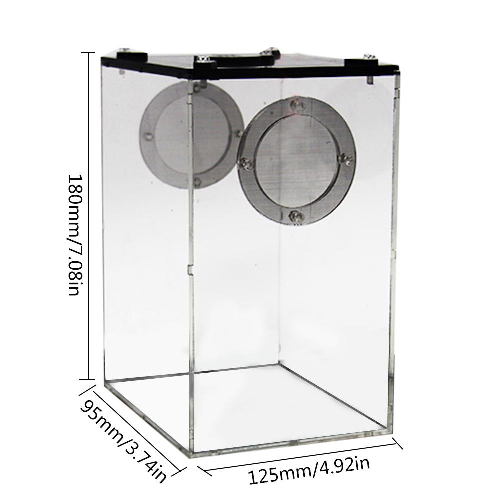 Acrylic Reptile Feeding Box Transparent Panorama I... – Grandado