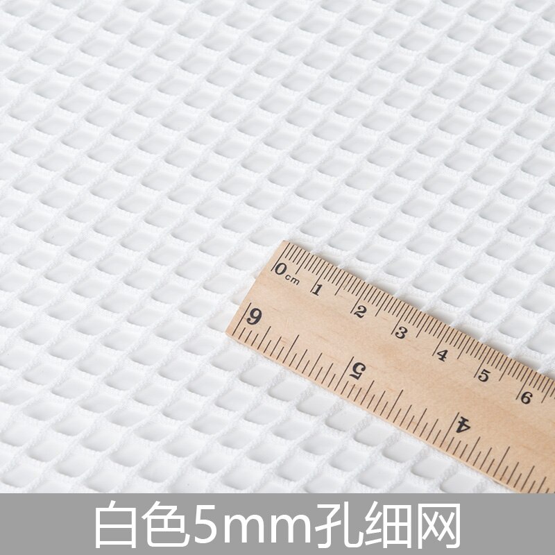 Black Elastic Net Fabric Honeycomb Mesh Fabric Mul... – Grandado