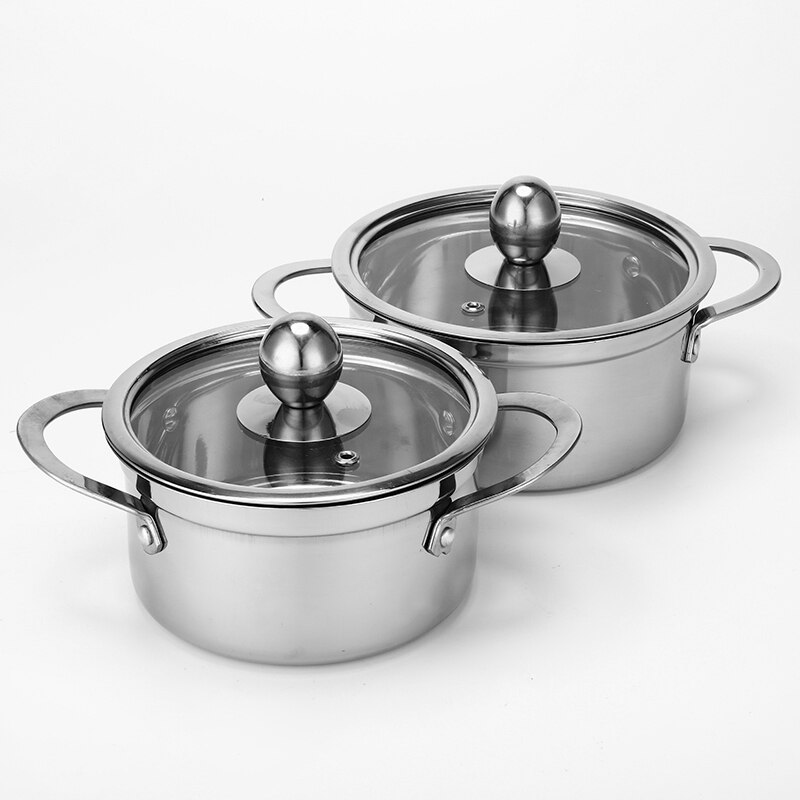 Stainless Steel Thickened Soup Pot Mini Pot Porrid... – Grandado