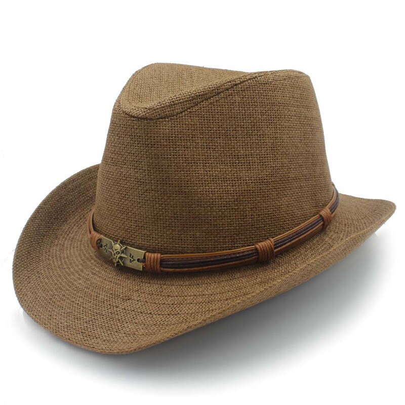 Mode Stro Vrouwen Mannen Western Cowboy Hoed Voor ... – Grandado