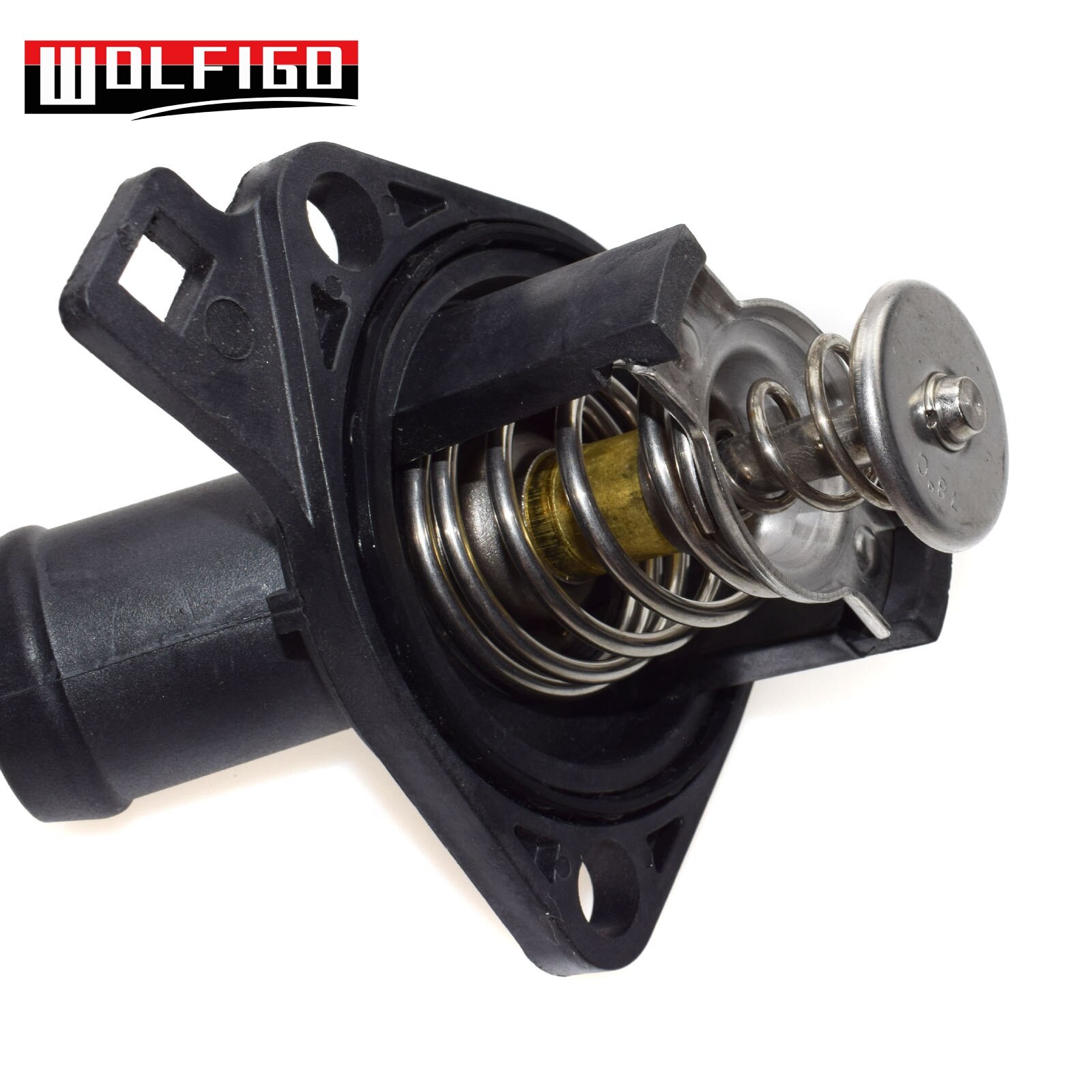 WOLFIGO Thermostat Housing Assembly For HONDA CR-V 2.4 4WD 06- ACCORD ...