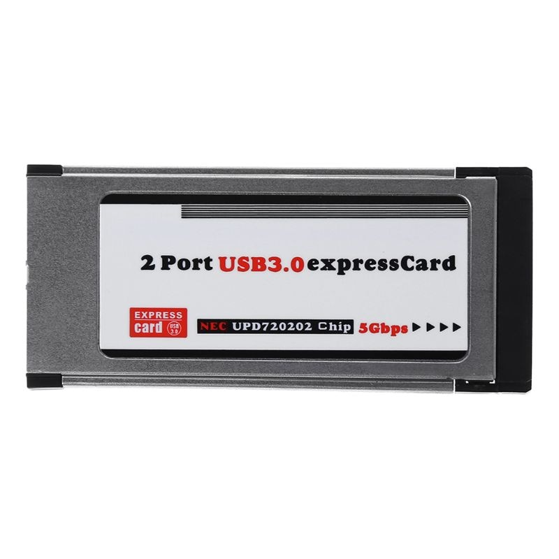 2 Port Usb 3.0 Express Card Expresscard 34 Mm/54 M... – Vicedeal