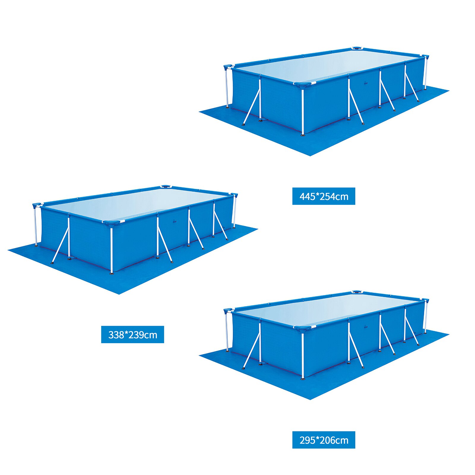 Large Size Swimming Pool Rectangle Ground Cloth Li... – Grandado