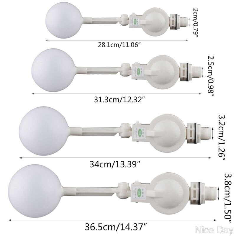 Auto Fill Water Float Ball Valve Adjustable Water ... – Vicedeal