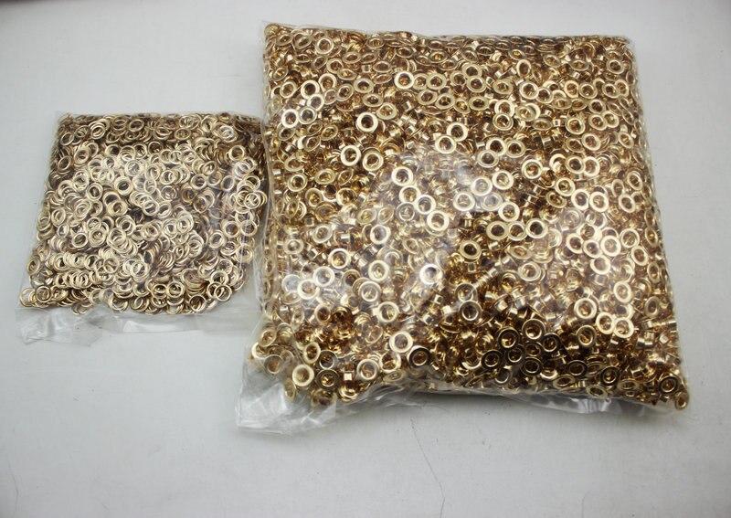 2000set 8mm plane eyelet Rose gold metal copper ey... – Vicedeal