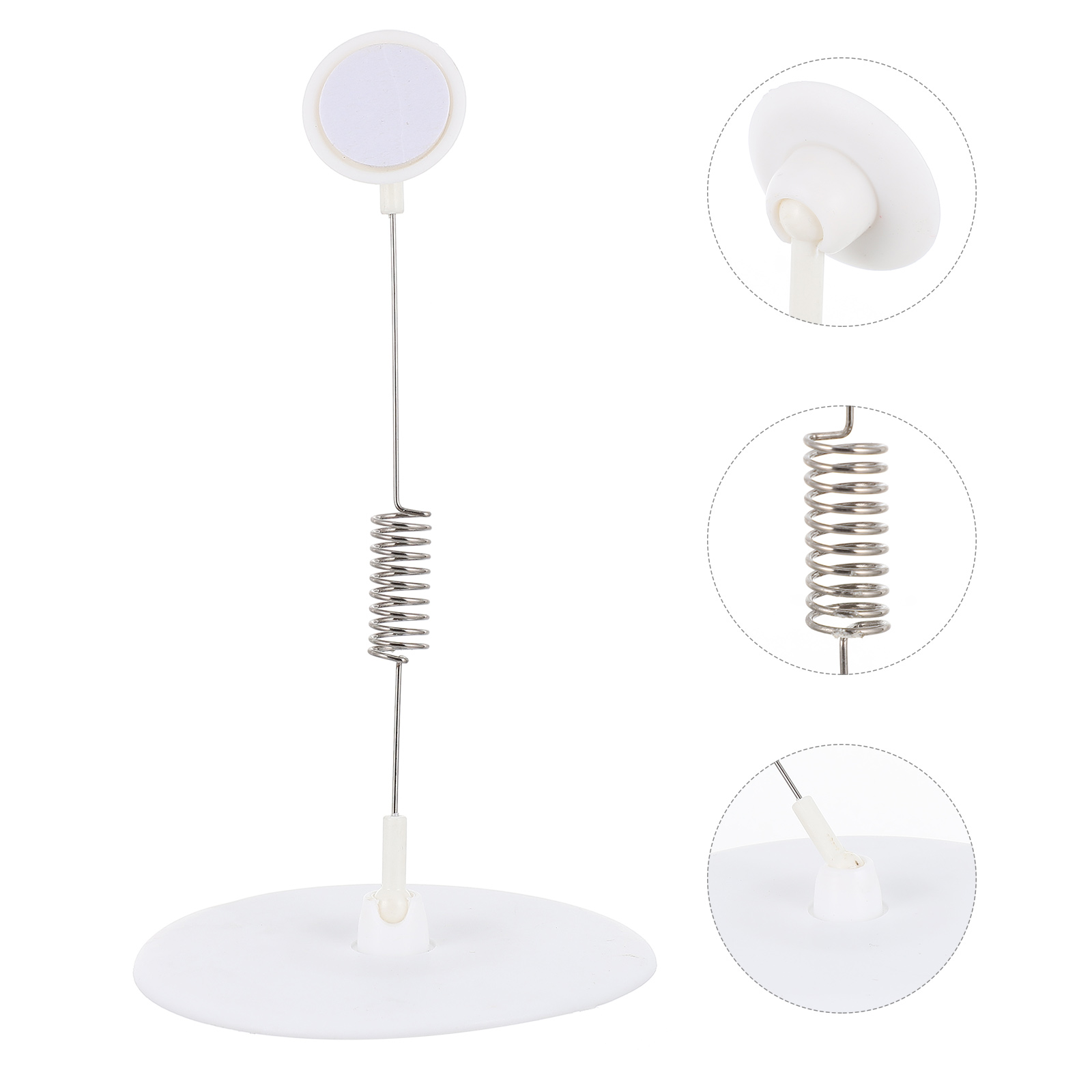 6 Pcs Tag Clip Advertising Round Base Simple Sprin... – Grandado