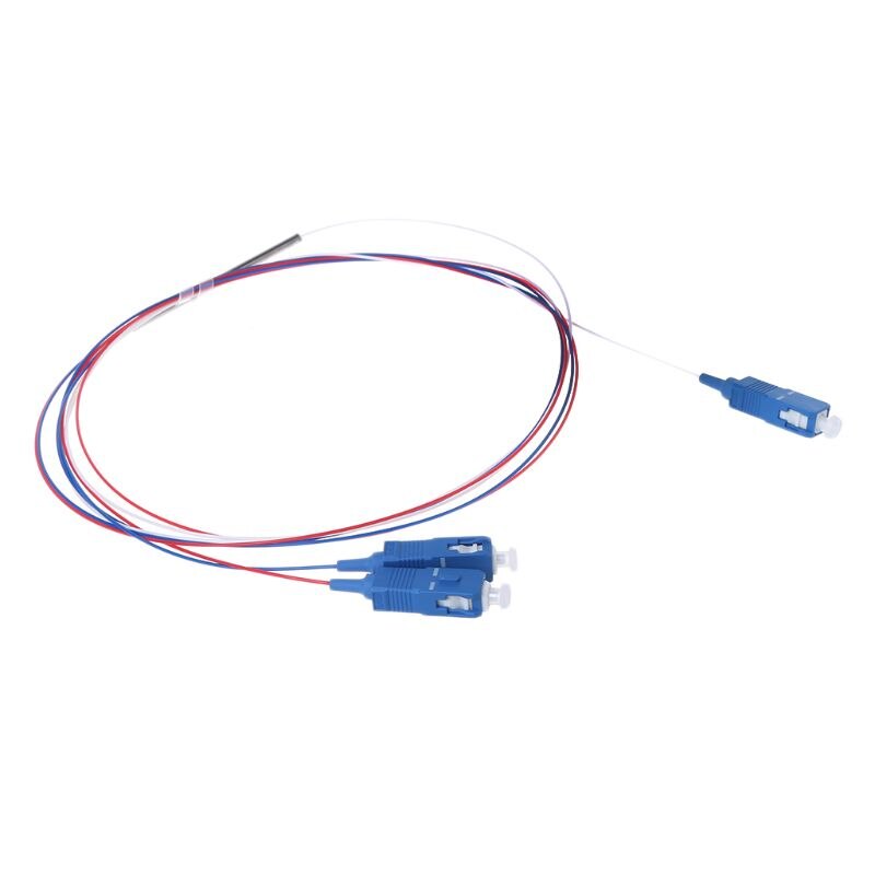 1x2 APC/UPC Optic Fiber Splitter Mini Steel Tube B... – Grandado