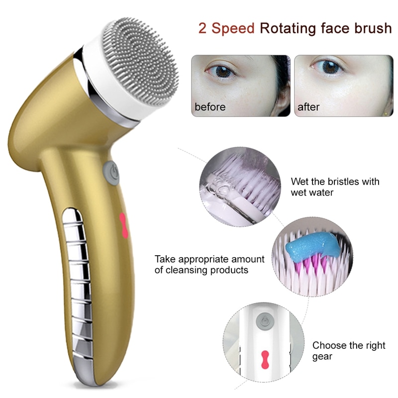 4 in 1 Electric Women 100% Safe Wash Facial Cleans... – Vicedeal