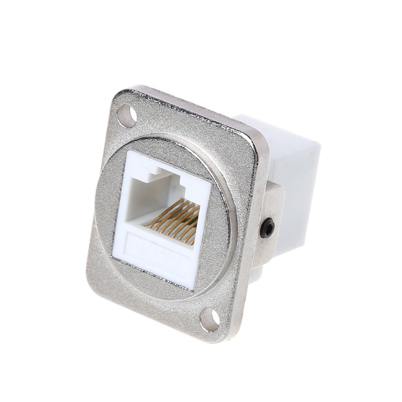 1Pc RJ45 D-type Socket Network Connector Module Me... – Vicedeal