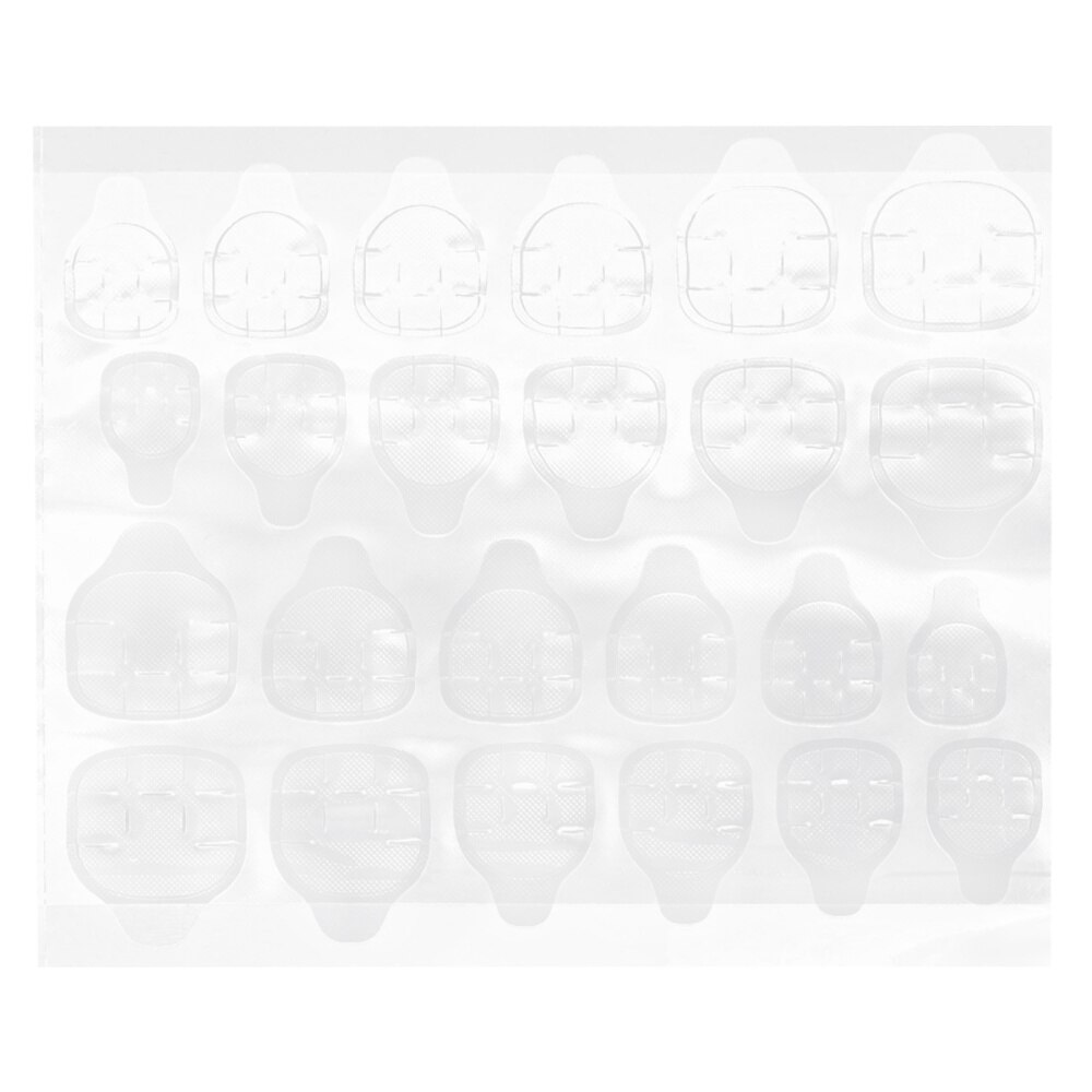 20 Sheets Nail Art Lijm Sticker Dubbelzijdig Valse... – Vicedeal