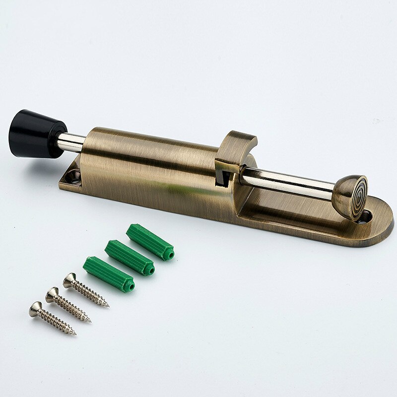 Heavy Duty Door Stopper Zinc Alloy Soft Rubber Foo... – Grandado