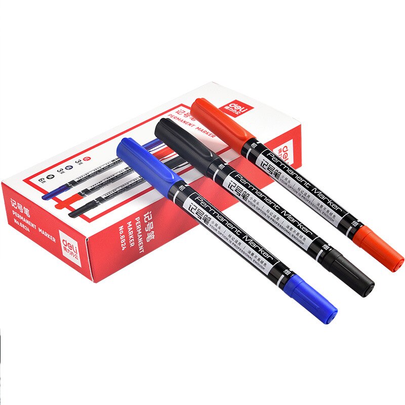 3Pcs Waterproof Permanent dual Tip 0.5/1.0 mm Nib ... – Vicedeal