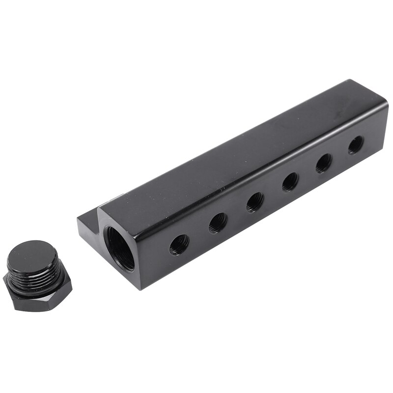 Aluminum Vacuum Manifold Kits 6 Port 1/8 NPT Turbo... – Grandado