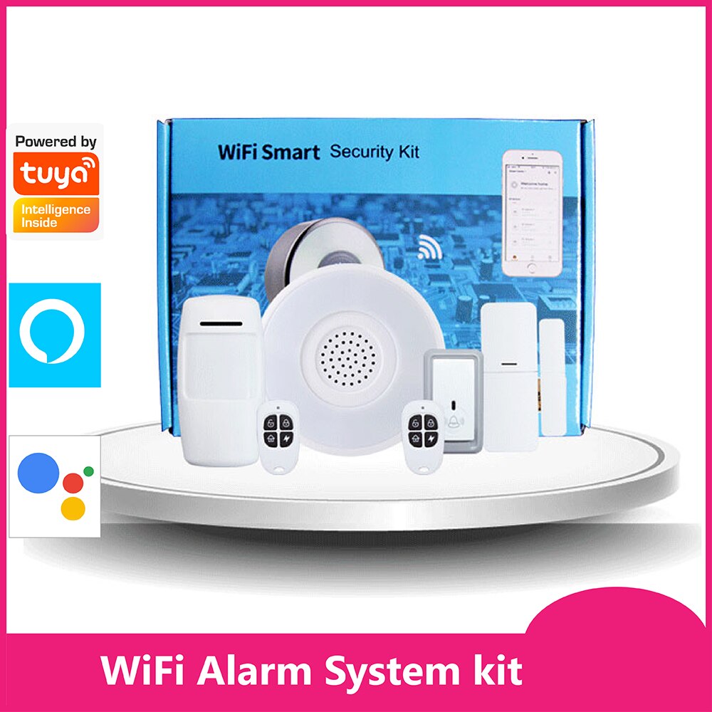 DIY Tuya Alexa Google Smart WiFi Alarm System kit ... – Grandado
