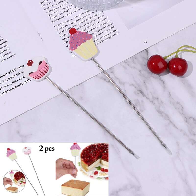 2 Pcs Cake Tester Probe Skewer Baking Check Cupcak... – Grandado