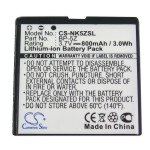 CS 800mAh/2.96Wh battery for Nokia 700, Zeta N700 ... – Grandado
