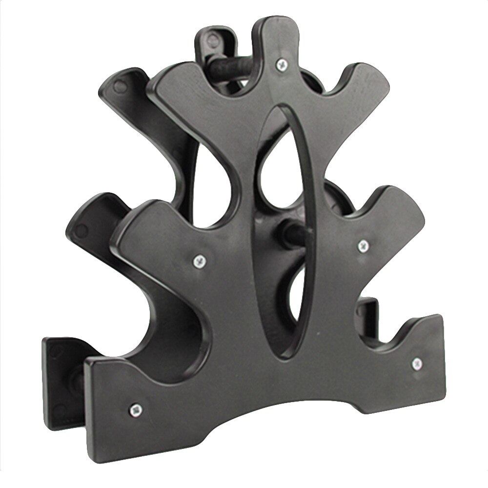 Dumbbell Bracket Triangle Leaves Tree Rack Stands ... – Vicedeal