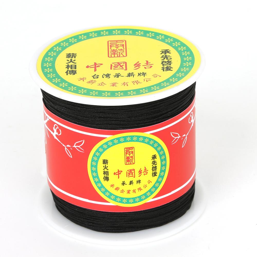 150 Yard 0.4mm 18 Color Polyester Satin Chinese Kn... – Grandado
