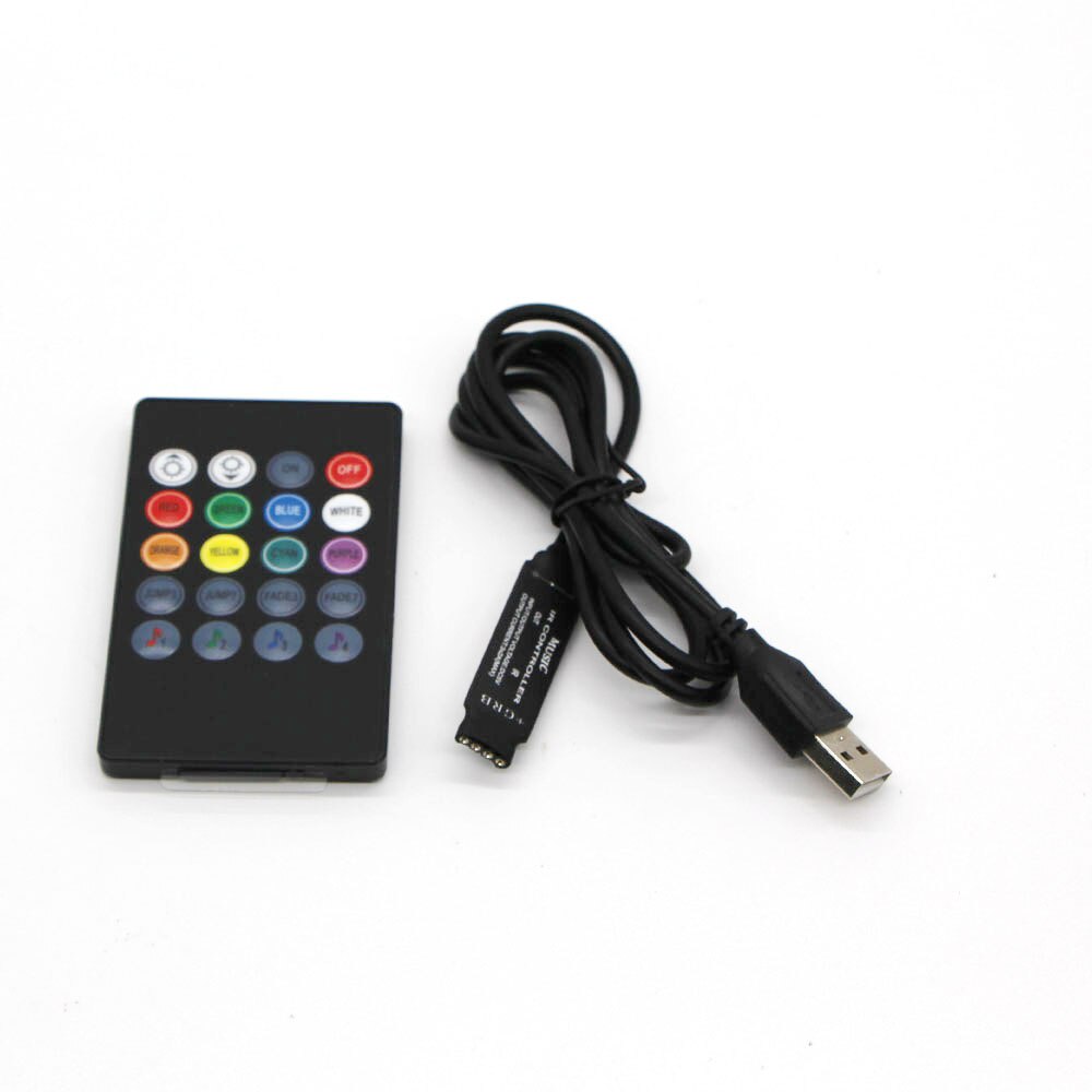 5 V RGB Controller LED Streifen 20Key Musik Contro... – Grandado