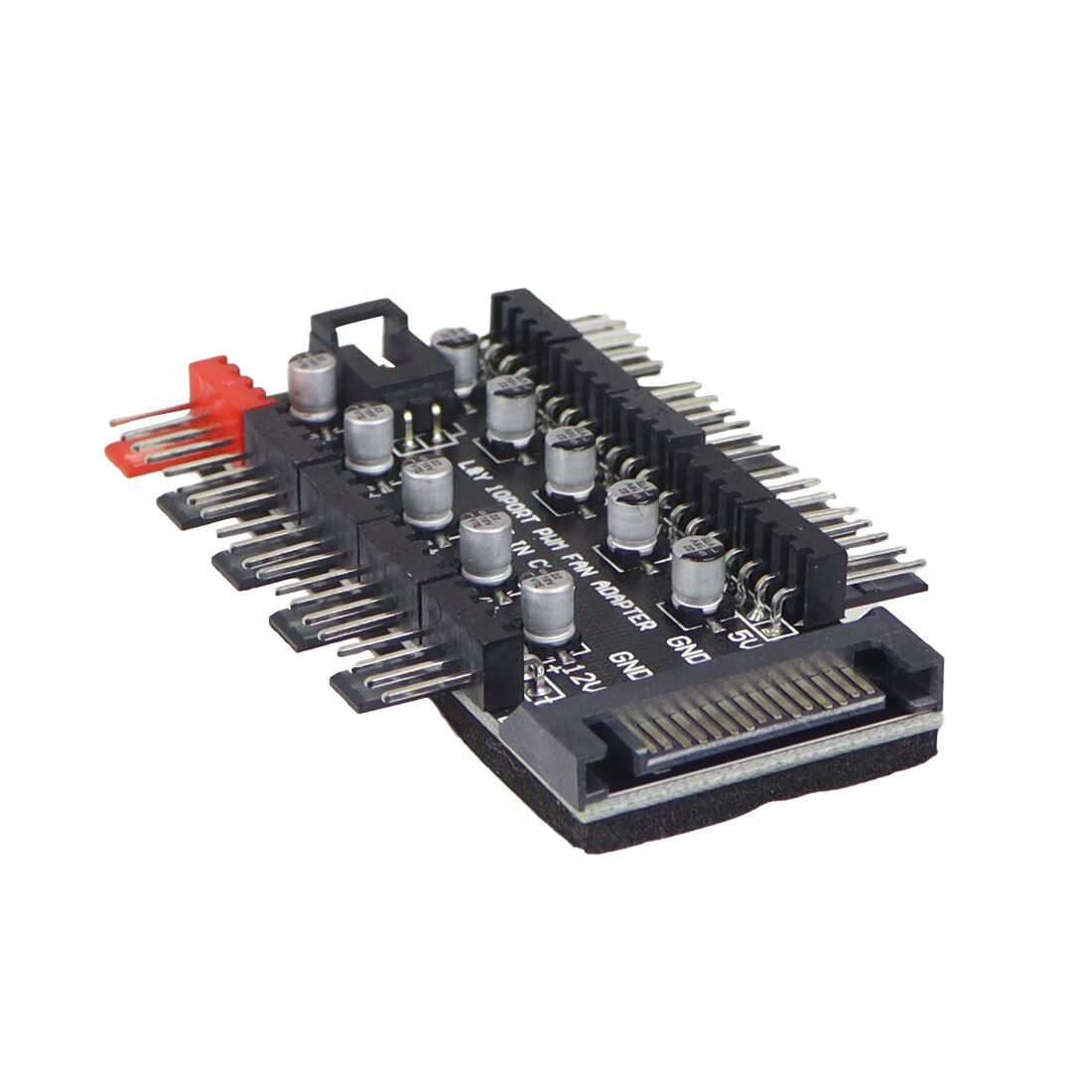 Hub DE VENTILADOR PWM de 1 a 10 Sata Molex, Enfria... – Grandado