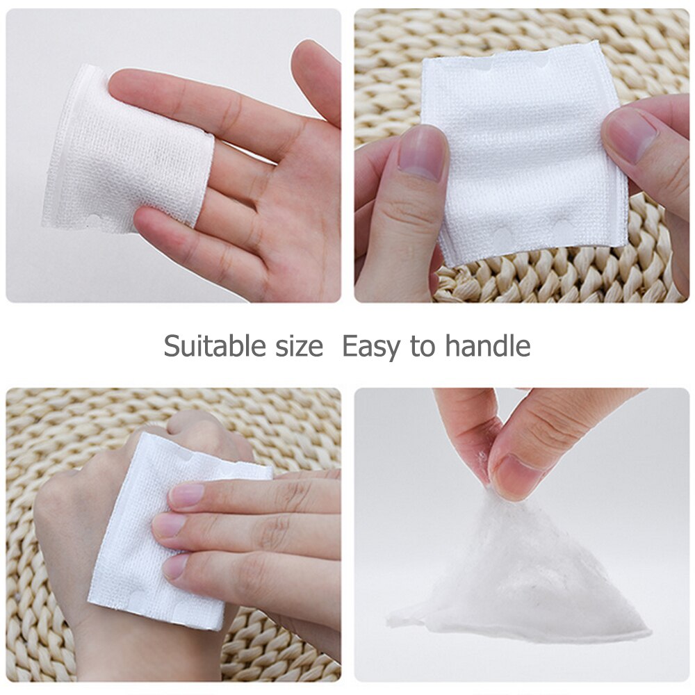 200 Pcs Facial Recover Cotton Pads Face Wash Cotto... – Grandado
