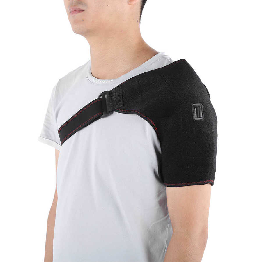 Adjustable Heating Shoulder Support Wrap Breathabl... – Grandado