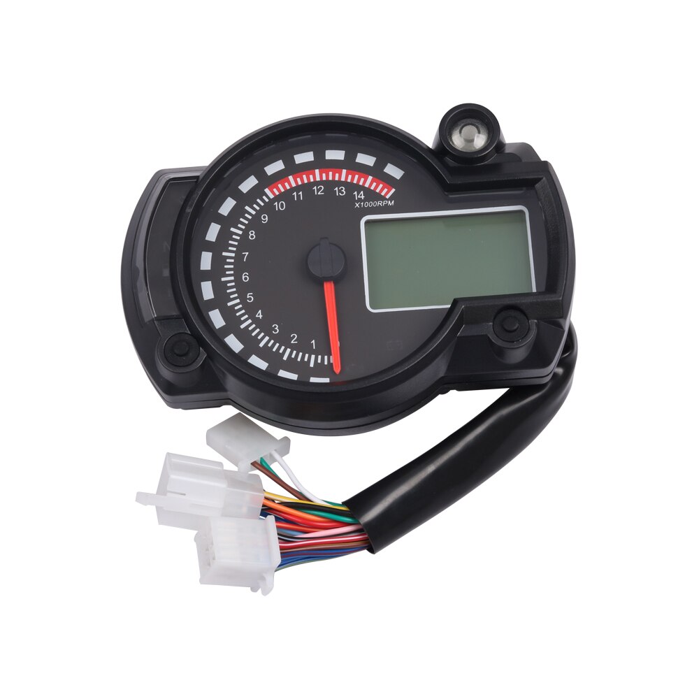 Motorcycle LCD Digital Gauge Indicator Speedometer... – Vicedeal