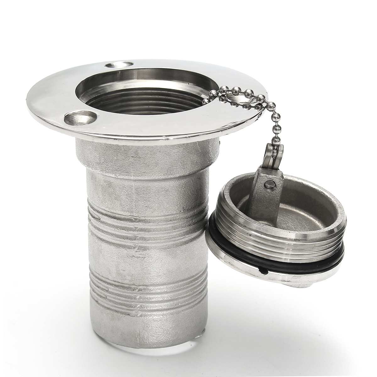 316 Stainless Steel 1-1/2" Boat Fuel Deck Filler K... – Vicedeal
